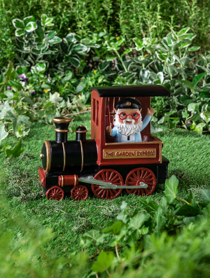 Train Gnome | Outdoor & Garden | George at ASDA