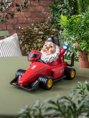Racing Car Gnome | Outdoor & Garden | George at ASDA