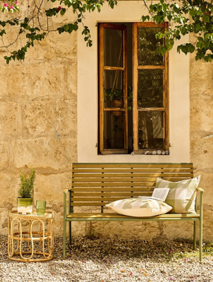 Light Wood Modern Garden Bench | Outdoor & Garden | George at ASDA