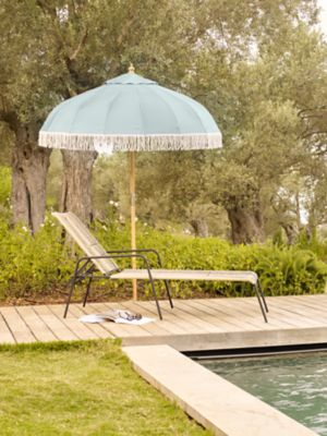 Green Lily Pad Parasol | Outdoor & Garden | George at ASDA