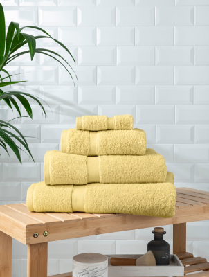 Yellow Super-Soft Cotton Towel Range | Home | George at ASDA