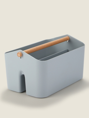 Plastic Storage With Wooden Handle | Home | George at ASDA