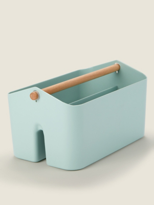 Plastic Storage With Wooden Handle | Home | George at ASDA