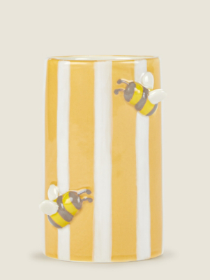 Yellow & White Bee Striped Tumbler | Home | George at ASDA