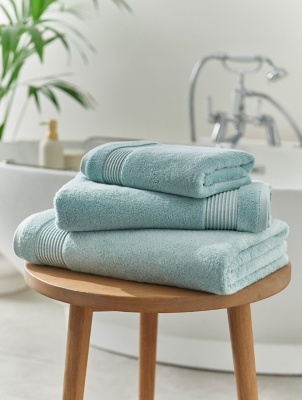 Duck Egg Blue Egyptian Cotton Towel Range | Home | George at ASDA