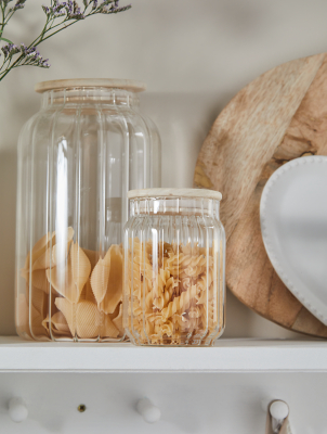 Stacey Solomon Clear Glass Canister | Home | George at ASDA