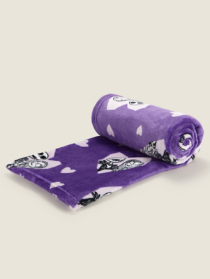Disney Nightmare Before Christmas Super-Soft Heart Throw | Home ...