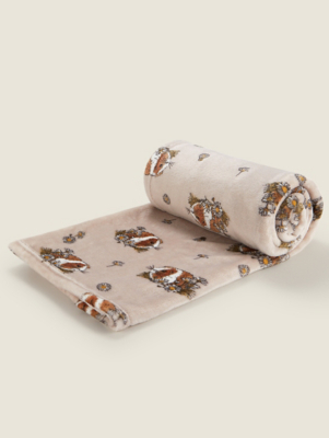 Natural Guinea Pig Super-Soft Throw | Home | George at ASDA