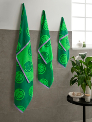 Marvel The Hulk Towel Range | Home | George at ASDA