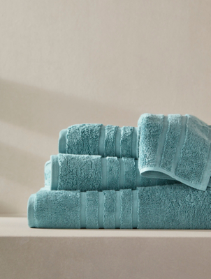 Denim Ultra Plush Antimicrobial Towel Range | Home | George at ASDA