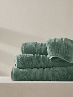 Green Ultra Plush Antimicrobial Towel Range | Home | George at ASDA