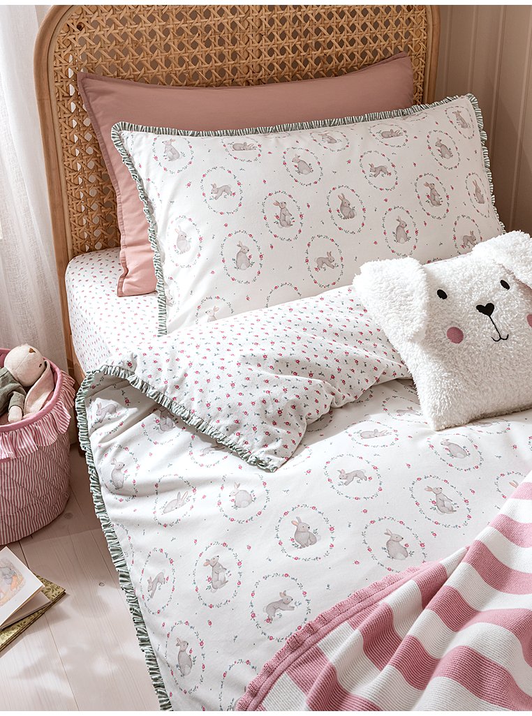 Stacey Solomon Bunny Reversible Duvet Set | Home | George at ASDA Stacey Solomon Bunny Reversible Duvet Set | Home | George at ASDA