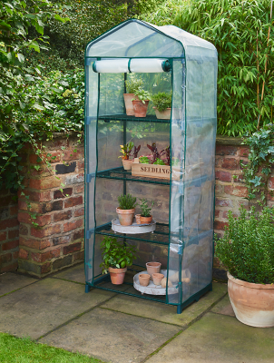 4 Tier Greenhouse | Outdoor & Garden | George at ASDA