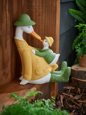 Raincoat Duck Ornament | Outdoor & Garden | George at ASDA