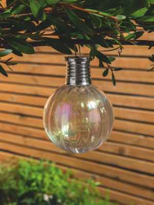 4 Pack Pearlescent Solar Bulbs | Outdoor & Garden | George at ASDA