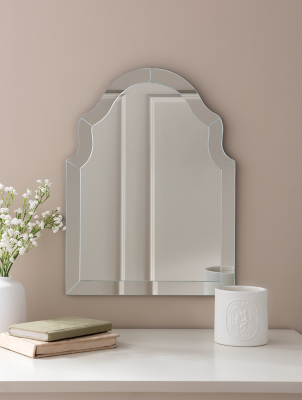 Clear Glass Decorative Mirror | Home | George at ASDA