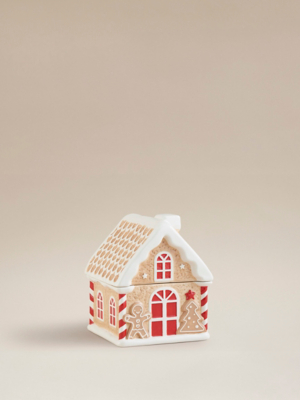 Gingerbread House Earthenware Sweetie Jar | Home | George at ASDA