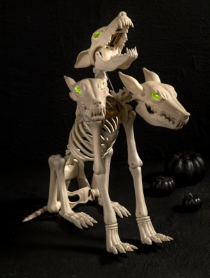 Halloween White Animated Dog | Halloween | George at ASDA