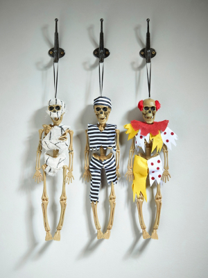 Halloween Skeleton Decoration - Set of 3 | Halloween | George at ASDA
