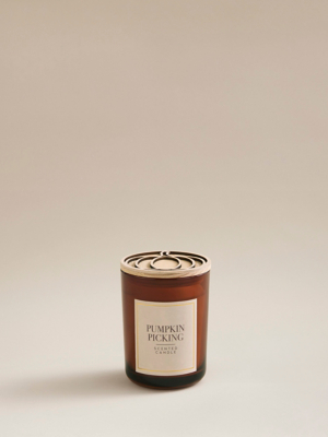 Orange Pumpkin Laser Cut Scented Candle | Home | George at ASDA