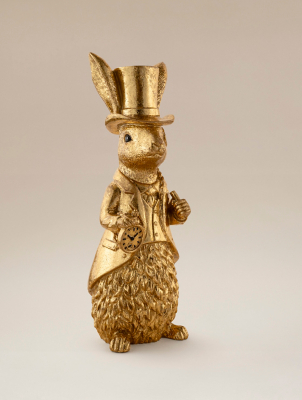 Gold Christmas Rabbit | Christmas | George at ASDA