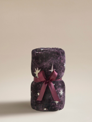 Burgundy Constellation Super-Soft Throw | Home | George at ASDA