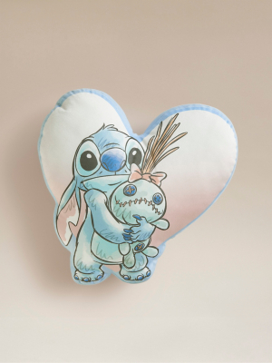 Disney Stitch-Shaped Heart Cushion | Home | George at ASDA