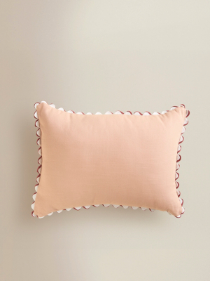 Scallop Edge Rectangular Cushion | Home | George at ASDA