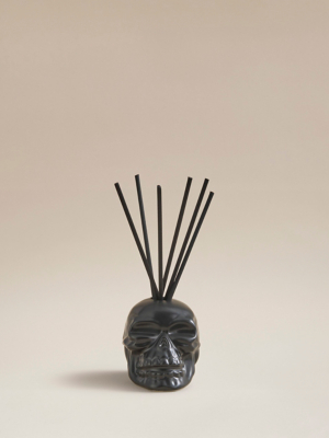 Black Skull-Shaped Reed Diffuser | Home | George at ASDA