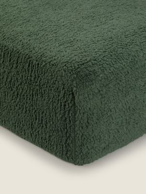 Green Teddy Plain Fitted Sheet | Home | George at ASDA