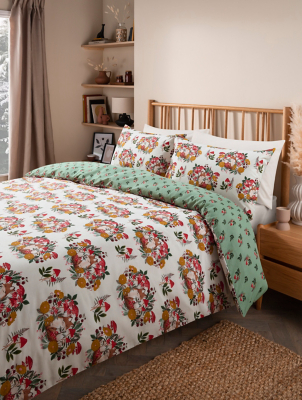 Baby Fox Print Reversible Duvet Cover | Home | George at ASDA