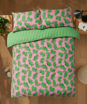 Disney Tangled Pascal Pink Rotary Reversible Duvet Set | Home | George ...