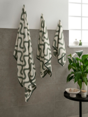 Green Wiggle Hand Towel | Home | George at ASDA