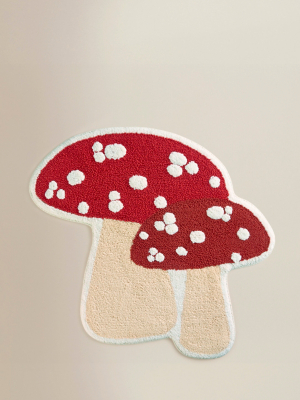 Toadstool-Shaped Bath Mat | | Home | George at ASDA