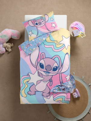 Disney Lilo & Stitch Angel Reversible Duvet Set | Home | George at ASDA
