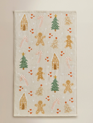Christmas Gingerbread Cotton Towel Range | Home | George at ASDA