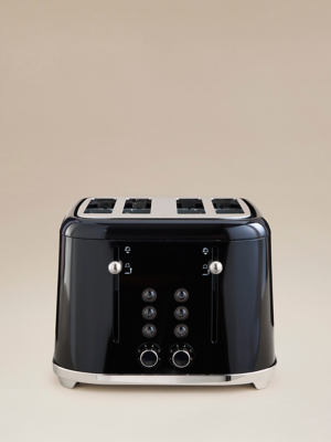 Black Retro Collection - Set of 4 | George at ASDA