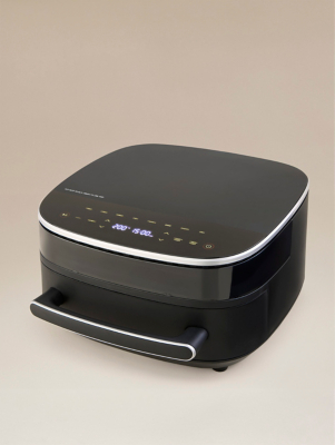 Black 6L Digital Air Fryer with Pizza function | Electricals | George ...