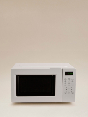 Cream 17L Digital Microwave | Electricals | George at ASDA
