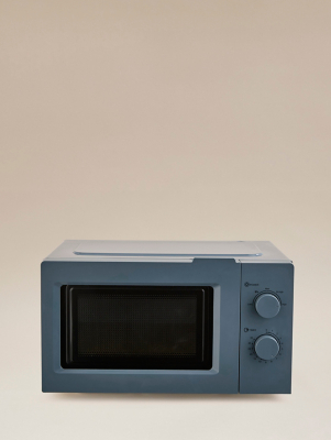 Slate Blue 17L Manual Microwave | Electricals | George at ASDA