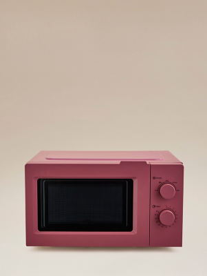 Pink 17L Manual Microwave | Electricals | George at ASDA