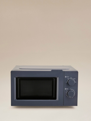 Navy17L Manual Microwave | Electricals | George at ASDA