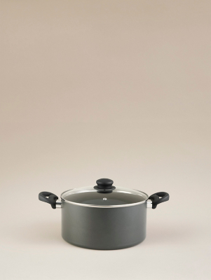 Non-stick Aluminium Extra Large Stock Pot - 24cm | Home | George at ASDA