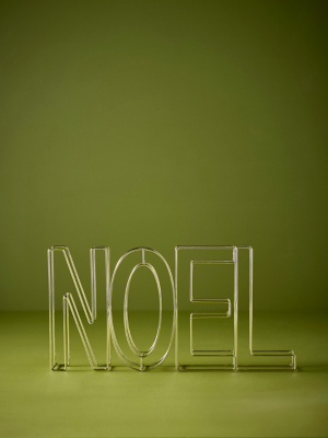 Gold-Tone Noel Letter Decoration | Christmas | George at ASDA