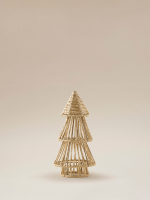 2ft Natural Wooden Christmas Tree | Christmas | George at ASDA