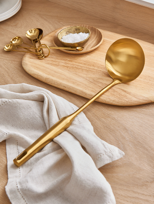 Stacey Solomon Matte Gold-Tone Ladle | Home | George at ASDA