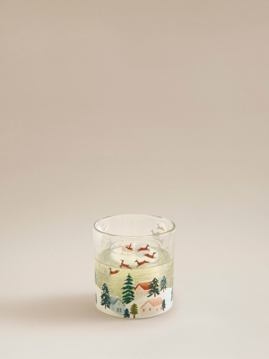 LED Light Up Winter Scene Candle | Home | George at ASDA