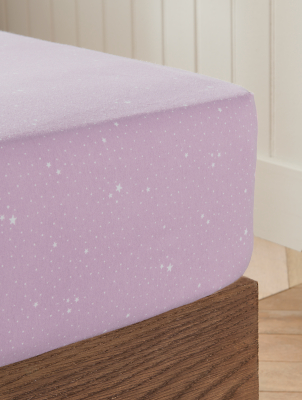 Stacey Solomon Pink Star Brushed Fitted Cotton Sheet | Home | George at ...