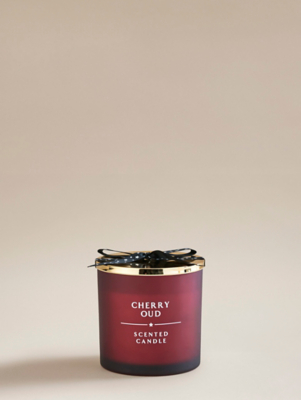 Red Extra Large Cherry Oud Classic Candle | Home | George at ASDA