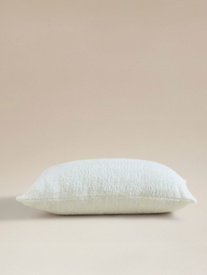 Cream Soft Touch Teddy Pillow - Set of 2 | Home | George at ASDA